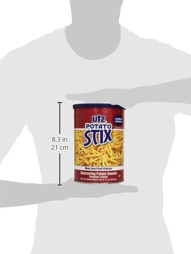 Utz Potato Stix Original 15 Oz Canister - Crispy Gluten-Free Shoestring ...