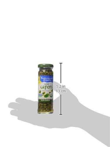 Mediterranean Organic Capers 3.5 oz - Premium Quality & Flavorful ...