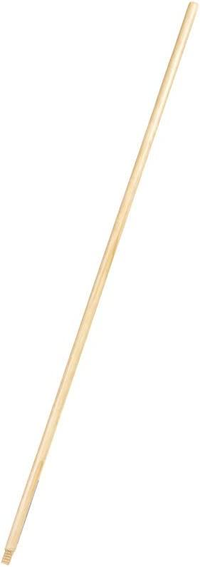 Quickie 48in Replacement Wood Broom Handle | Durable Standard Thread ...