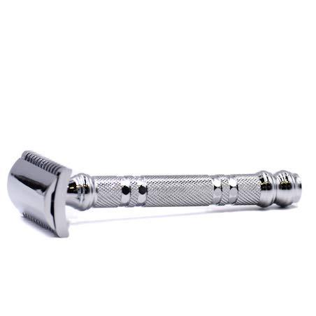 Parker Safety Razor 24C Open Comb Double Edge Razor with Chrome Plated ...