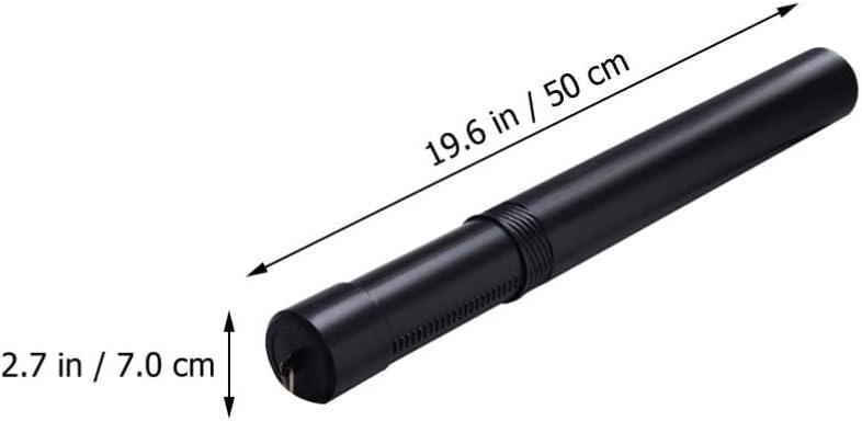 FOMIYES Black Drafting Tube Telescoping Drawing Tube Document Tube ...