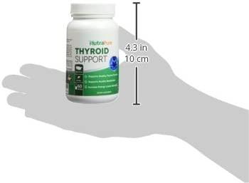 Premium Thyroid Support Supplement 120 caps with Ashwagandha, Iodine ...