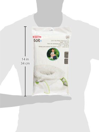 OXO Tot 2-in-1 Go Potty Refill Bags - 30 Pack | 30-Count Disposable Bags | Buy Now with Express ...