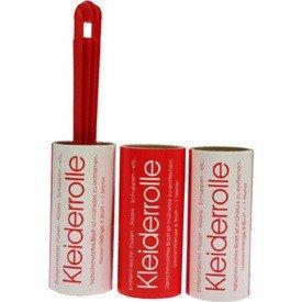 Clothes Roller & Lint Roller Set | 2 Replacement Rolls Included | 8 ...
