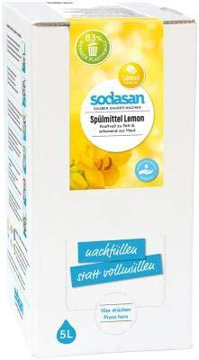 Sodasan Lemon Detergent 5L - Eco-Friendly Biodegradable & International Shipping | Buy Now with ...
