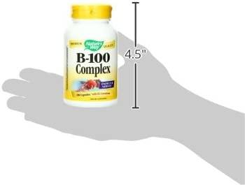 Nature's Way Vitamin B-100 Complex 100 Capsules - 100 Count Pack ...