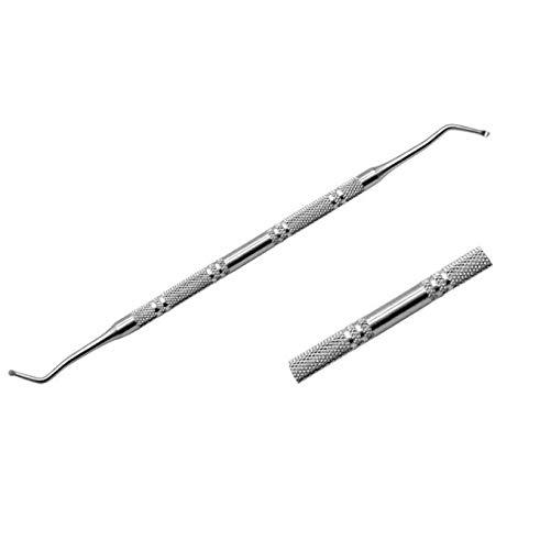 Stainless Steel Double Head Nail Groove Scoop - Nail Cuticle Pedicure ...