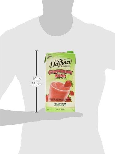 Jet Tea Strawberry Bomb Smoothie Mix 64 oz 64 Fl Oz (Pack of 1)