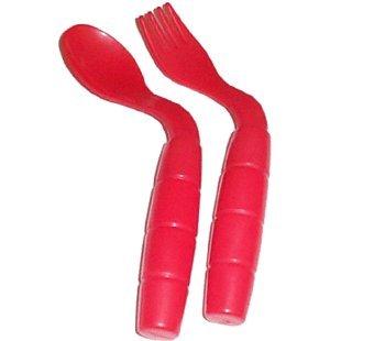 EasieEaters Curved Utensils Right Handed without Shields | Buy Now with ...