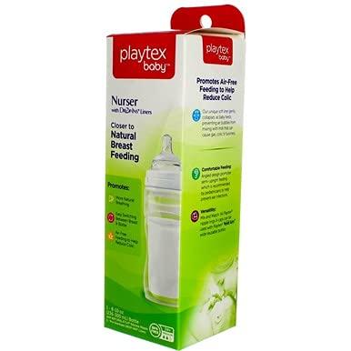 Playtex Nurser Drop-Ins Liners Premium 8-10 oz BPA-Free Bottle for Baby ...