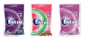 Extra Chewing Gum 35g - Sugar Free Chewing Gum with bursting flavours ...