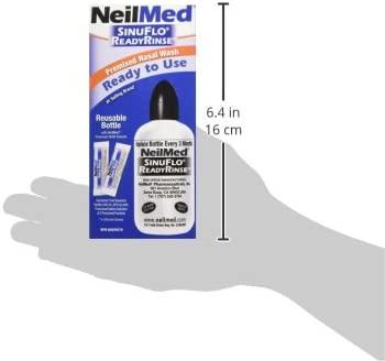 NeilMed SinuFlo Ready Rinse 8 fl oz - Pack of 1 | Nasal Rinse Solution ...