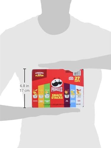 Pringles Snack Stacks Variety Pack - 27 Cups, 6 Flavors - Perfect ...