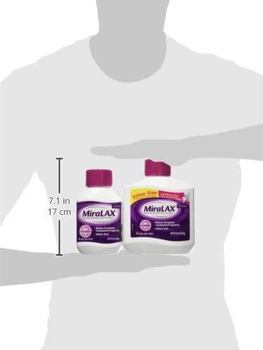 Miralax Supplement 40.8oz - Gentle Laxative Powder for Effective Relief ...