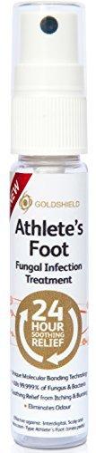 Goldshield 24 Hour Athlete's Foot Treatment Spray - Anti-Bacterial ...