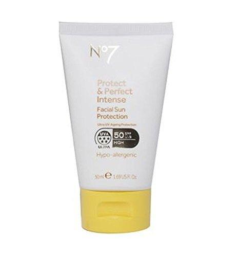No7 Protect & Perfect Intensive Facial Sunscreen SPF 50 - 50ml | Buy ...