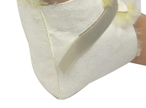 Genuine Medical Sheepskin Heel Protector - Foot Protection Boots - 1 ...