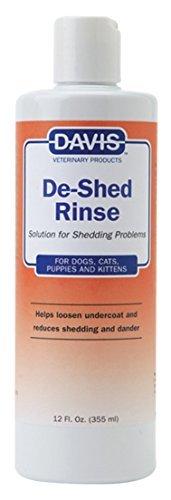 Davis De-Shed Pet Rinse 12 oz - Reduce Shedding and Promote Healthy ...