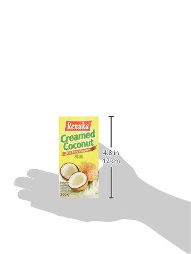 Renuka Coconut Cream Block 200g - Pack of 12 | Premium Quality Coconut ...