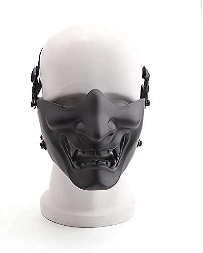 NINAT Airsoft Skull Mask Half Face Tactical Masks for Halloween ...