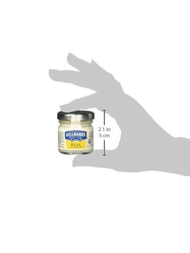 Hellmann's Real Mayonnaise Mini Glass - 80 Pack (33 ml Each) | Perfect ...