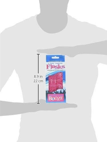10 Tampon Flasks with Sleeves - Smuggle Your Booze (2016 Redesigned ...
