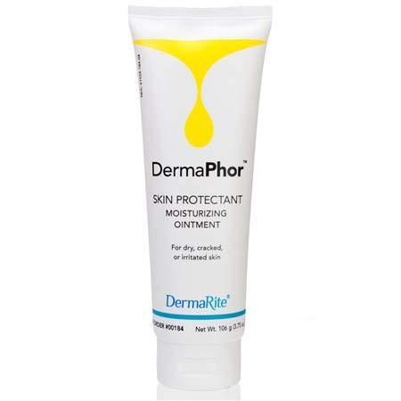 DermaPhor Skin Protectant 4 oz Tube Unscented Ointment 00184 - CASE of ...