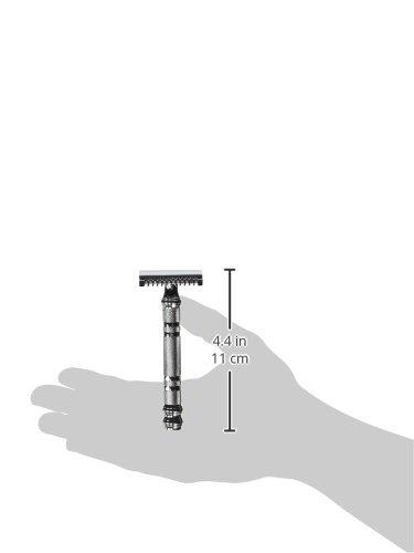 Parker Safety Razor 24C Open Comb Double Edge Razor with Chrome Plated ...
