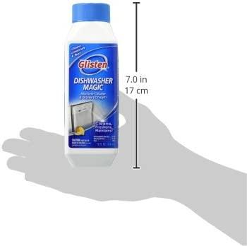 Glisten Dishwasher Magic Disinfectant Cleaner - Lemon Scent 12 oz