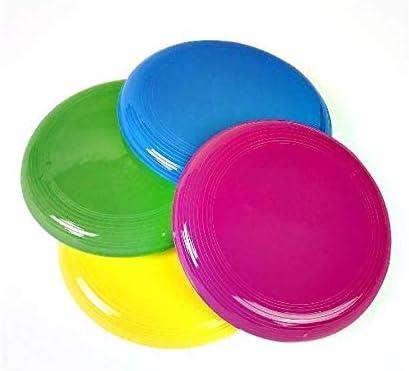 Agreatca 8 Pack 8 inch Flying Discs Flying Saucer Flyer Disks Backyard ...