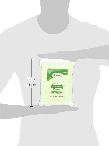 Roland Wasabi Powder 16 oz (Pack of 2) - Authentic Japanese Flavor ...