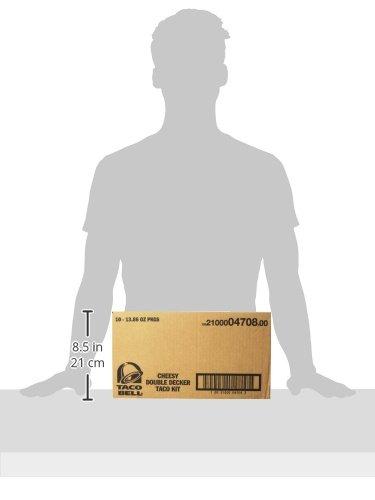 Taco Bell Cheesy Double Decker Taco Dinner Kit - 13.86 oz Box (Pack of ...