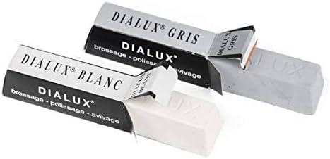 Dialux Metal Polishing Compound White and Grey 4oz - High-Quality ...