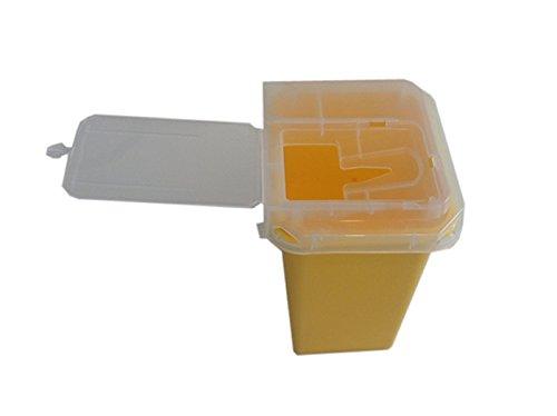 7.0 Litre Red-Yellow Sharps Container - Safe Disposal for Medical Waste ...