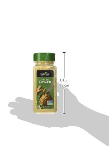 McCormick Gourmet Ground Ginger 6.5 oz - Premium Quality Spice for ...