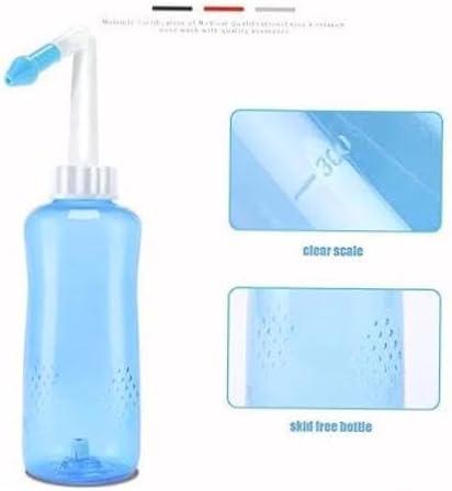 500ML Nasal Irrigation Bottle for Adults - Sinus Rinse Kit with 2 ...