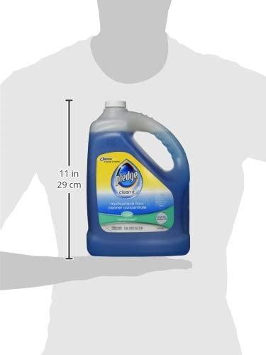 Pledge Multi-Surface Floor Cleaner Concentrated Liquid - Rainshower ...