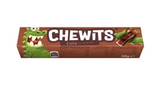 CHEWITS Fruity Flavoured Sweets Candy Bars (COLA - 30g x 5 Packs ...