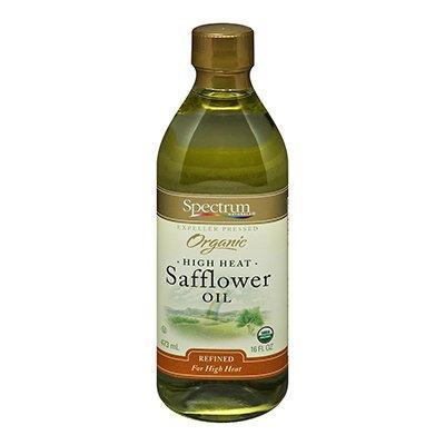 Spectrum Naturals Organic Refined Safflower Oil - 100% Pure & Cold ...