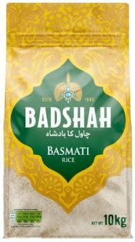 Badshah Basmati Rice 10kg - Premium Long Grain Aromatic Rice | Buy Now ...
