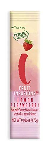 True Citrus True Lemon Fruit Infusion - Lemon Strawberry 10 Packets (0. ...