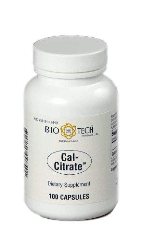 Bio-Tech Cal-Citrate 200mg 100 Caps - High-Quality Calcium Citrate ...