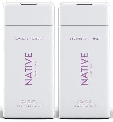 Native Lavender & Rose Body Wash 11.5 oz (340ml) - 2 Pack | Buy Now ...
