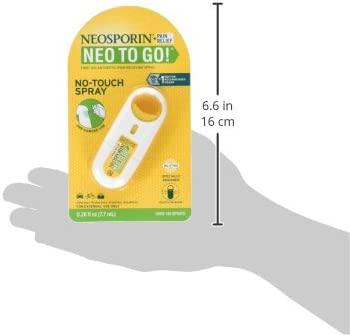 Neosporin + Pain Relief Neo To Go! Antiseptic Spray 0.26 fl oz - Fast ...