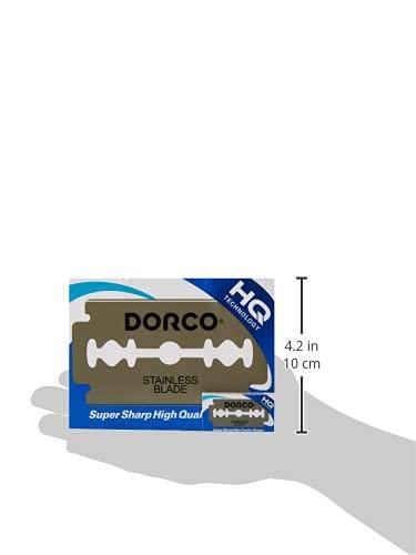 Dorco ST300 Platinum Extra Double Edge Razor Blades - 100 Ct | Pack of ...