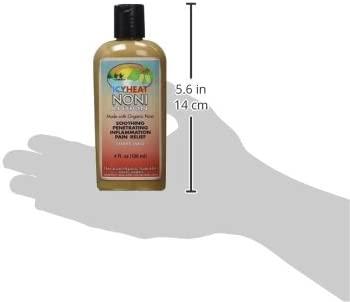 IcyHeat Noni Lotion 4oz - Natural Pain Relief for Aches and Pains | Buy ...