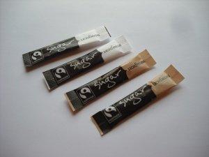 200 Individual White Sugar Sachets and 200 Individual Brown Sugar ...