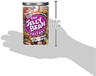 The Jelly Bean Factory Huge Flavours Jar 380 Grams - Jelly Beans ...