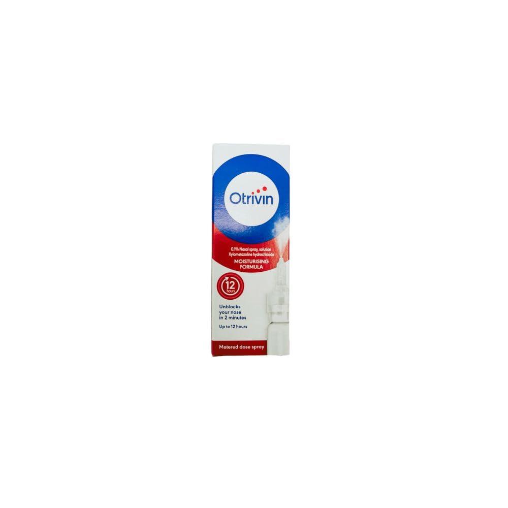 Otrivin 0.1% - Nasal Spray for Adults 10 ml