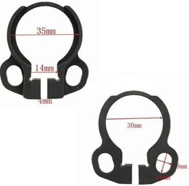 Sling Swivel Mount Clamp-On Design Quick Detach/Release Tube Attachment